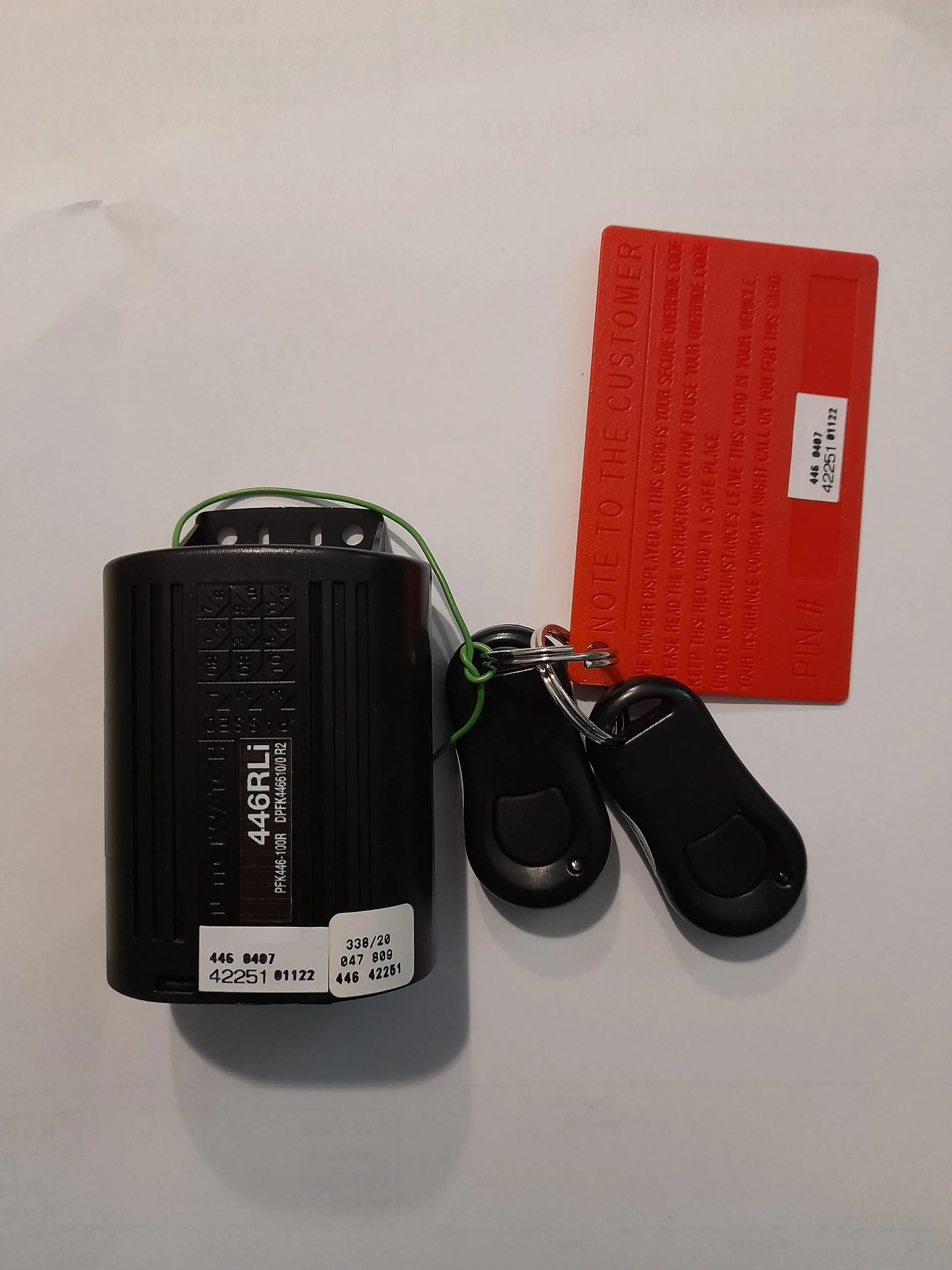 Autowatch 446RLi alarm replacement module - control unit - Rivonia Car ...